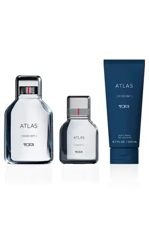 Tumi Atlas 00:00 Gmt Eau De Parfum Set $230 Value