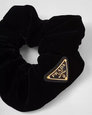 Prada Velvet Scrunchie - Black