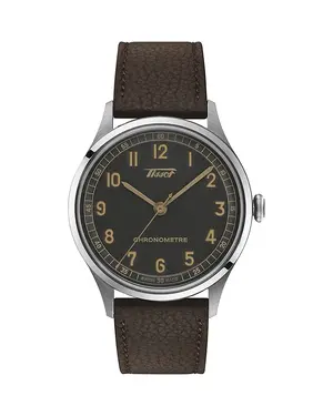TISSOT Telemeter 39mm Watch - Black/brown