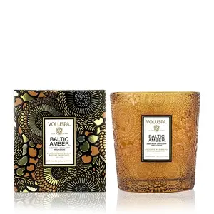 Voluspa Baltic Amber Classic Candle, 9 Oz - Light Brown