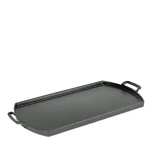 LODGE Blacklock Cast Iron Double Griddle - Black