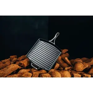 LODGE Blacklock 12 Cast Iron Grill Pan