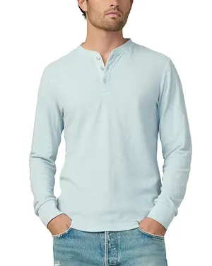 Joe's Jeans Essential Double Face Henley - Poolside