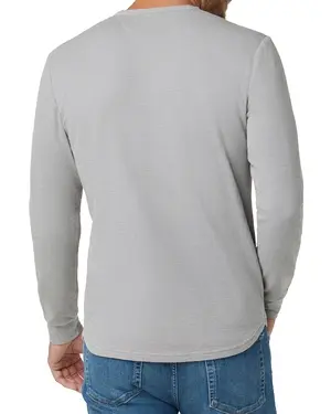 Joe's Jeans Essential Double Face Henley Ultimate Gray