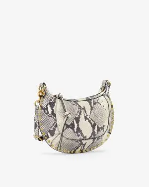 Isabel Marant Oskan Moon Leather Shoulder Bag
