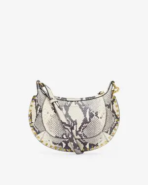 Isabel Marant Oskan Moon Leather Shoulder Bag
