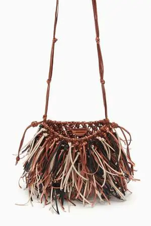 Ulla Johnson Valeria Fringe Crossbody Handbag