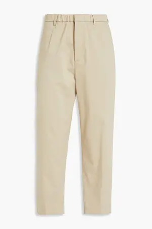 Dunhill Cotton-blend Sateen Chinos - Beige