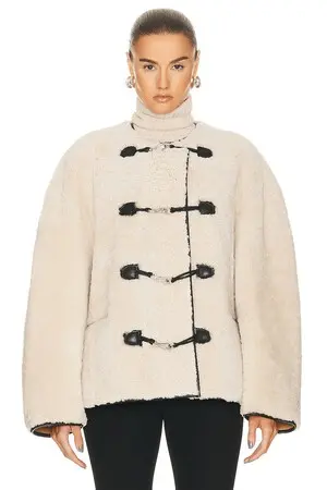 Toteme Faux Fur Jackets For Women