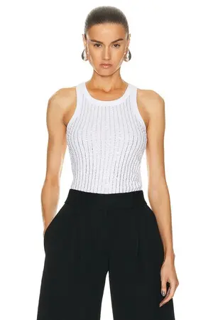 Attico Ribbed Camis Tanks For Women