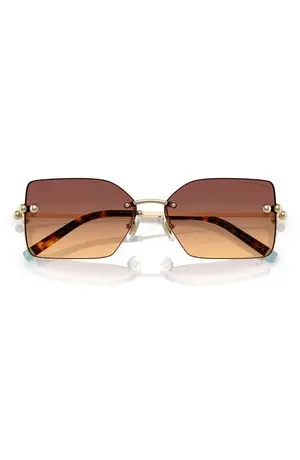 Tiffany & Co. 59mm Rectangular Sunglasses