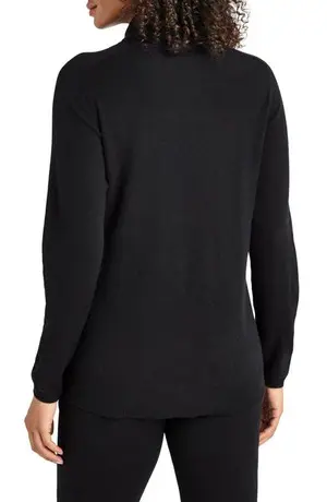 Splendid Elin Turtleneck Sweater - Black