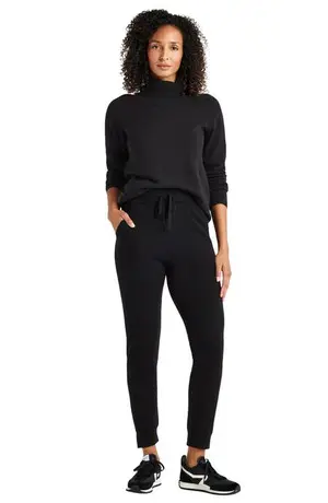 Splendid Elin Turtleneck Sweater - Black