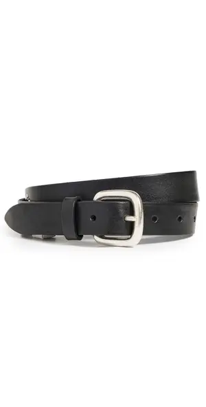 Anderson's Studded Calfskin Belt - Black