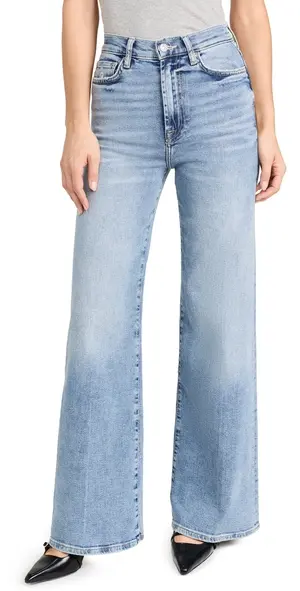 7 For All Mankind Ultra High Rise Wide Leg Jeans - Must