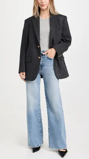 7 For All Mankind Ultra High Rise Wide Leg Jeans - Must