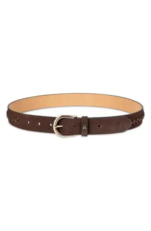 Sam Edelman Suede Belt - Brown