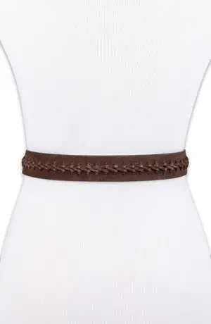 Sam Edelman Suede Belt - Brown