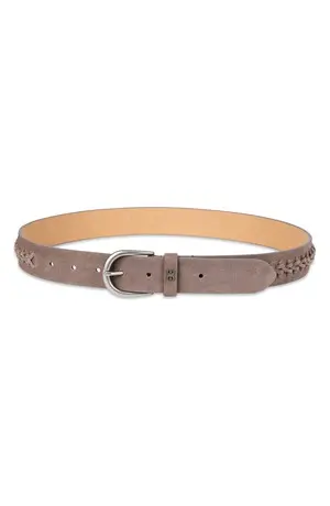 Sam Edelman Sam Edelman Suede Belt Stone