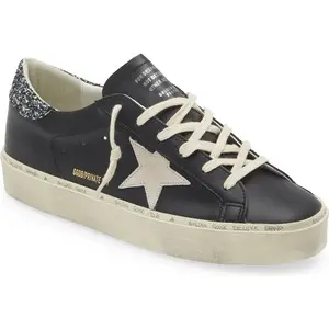 GOLDEN GOOSE Hi Star Low Top Sneaker - Black