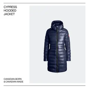 Canada Goose Cypress Hooded Jacket - Atlantic Navy