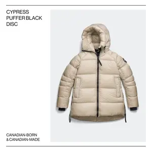 Canada Goose Cypress Puffer Jacket - Limestone