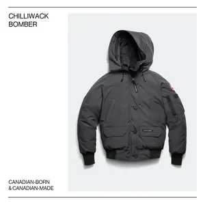 Canada Goose Chilliwack Bomber - Granite Grey/ Gris Granit