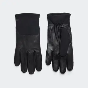 Canada Goose Mixed Media Gloves - Black