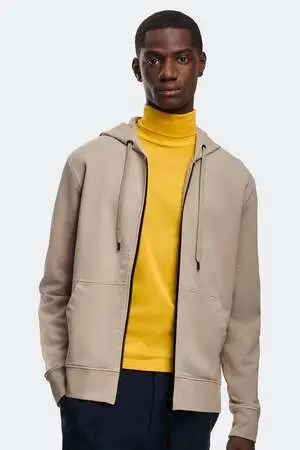 Canada Goose Huron Full Zip Hoodie - Limestone