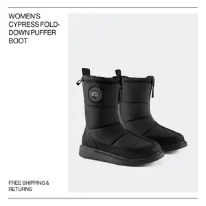Canada Goose Cypress Fold-down Puffer Boot - Black