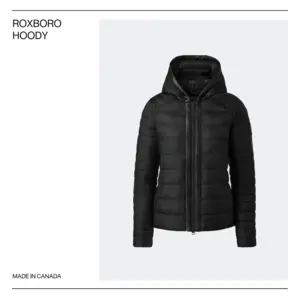 Canada Goose Roxboro Hoody - Black