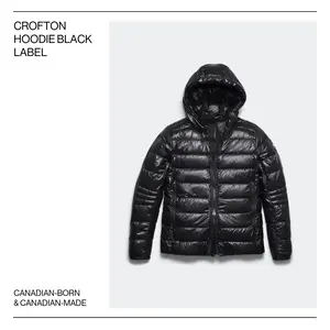 Canada Goose Crofton Hooded Jacket - Black