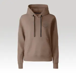 Canada Goose Canada Goose Huron Embroidered Hoodie Quicksand
