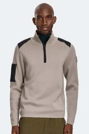 Canada Goose Stormont Quarter Zip Sweater - Limestone