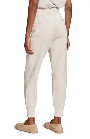 Varley Slim Cuff Joggers - Ivory Marl