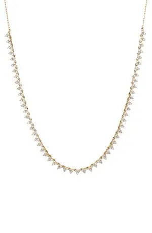 Adina Reyter Diamond Cluster Riviera Necklace