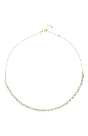 Adina Reyter Diamond Cluster Riviera Necklace