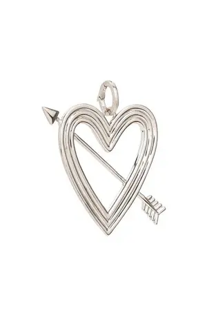 Adina Reyter Heart Arrow Charm