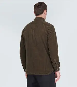 Rick Owens Cotton Corduroy Shirt Jacket