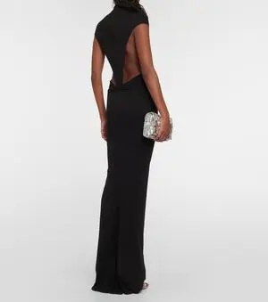 LAQUAN SMITH Low-rise Midi Skirt