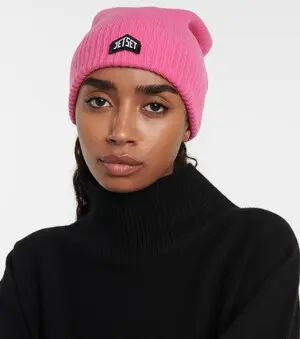 JETSET Logo Wool Beanie