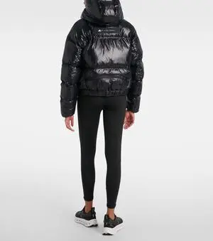 Adidas By Stella McCartney Puffer Jacket With Hood - Black
