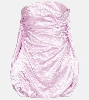 Attico Strapless Mini Dress - Pink