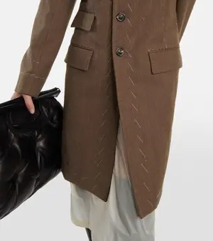 MAISON MARGIELA Single-breasted Wool Coat