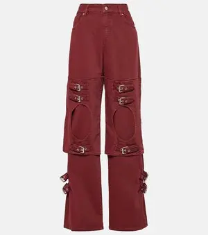 Blumarine Mid-rise Boyfriend Jeans - Red