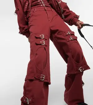 Blumarine Mid-rise Boyfriend Jeans - Red