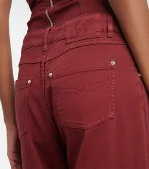 Blumarine Mid-rise Boyfriend Jeans - Red