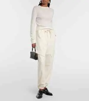 JIL SANDER Cotton Jersey Cargo Pants