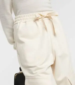 JIL SANDER Cotton Jersey Cargo Pants