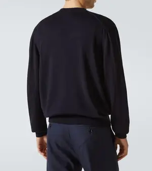 AMI Paris De Cœur Wool Cardigan